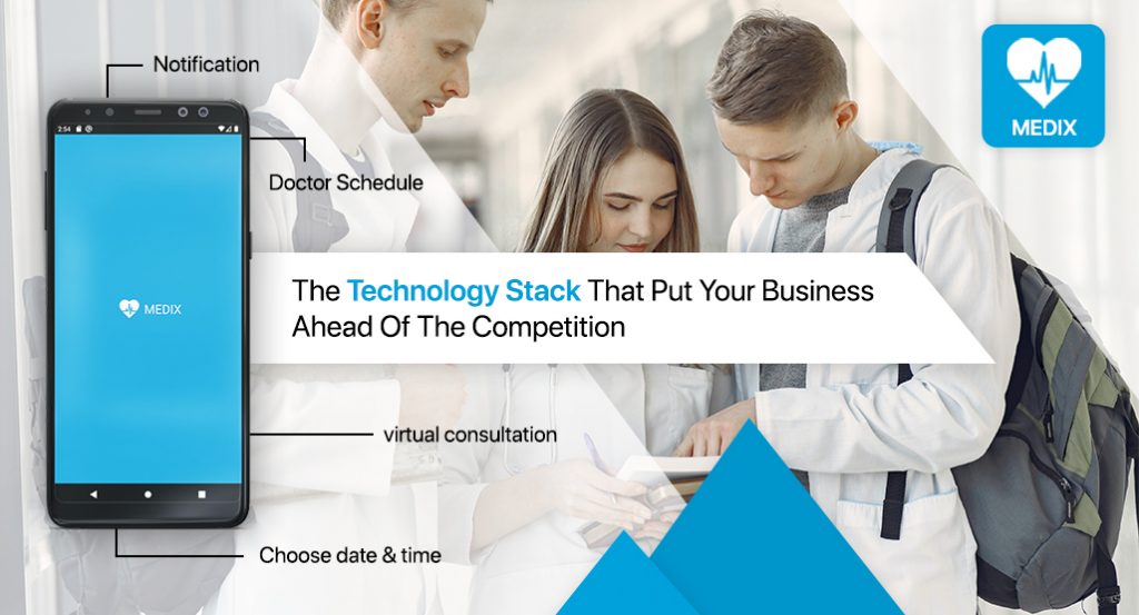 Technology Stack for a doctor appointment booking application - World ...
