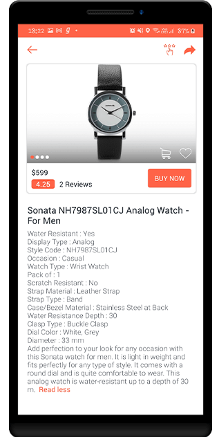 Online Shopping App | Custom Android and iOS eCommerce app - Swayam ...